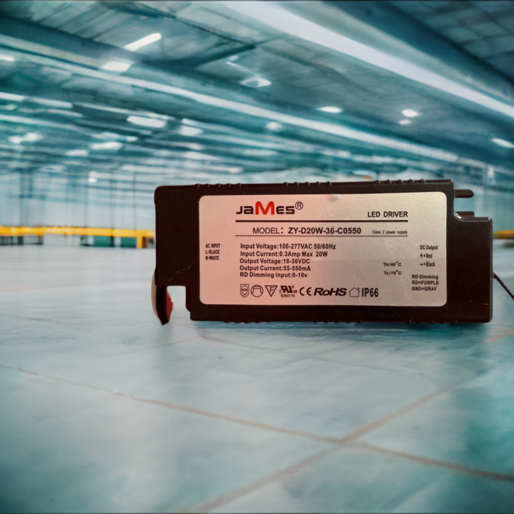 JAMES 24 VDC 20 Watt LED Driver 5 for $20 - Dimmable - UL Listed ...